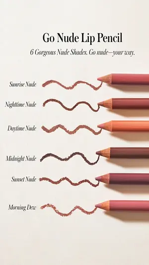 RMS BEAUTY Go Nude Lip Pencils 0.04 Oz/1.08 - Nighttime Nude