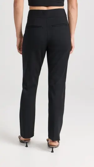 Spanx Slim Straight Pants In Petite - Classic Black