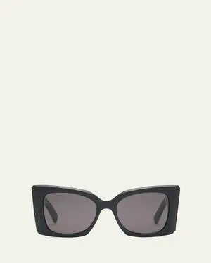 Saint Laurent Blaze Cat-eye Sunglasses - Black