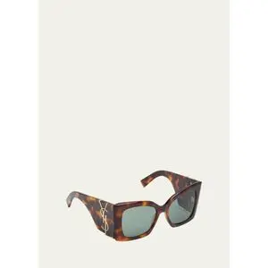 Saint Laurent Blaze Cat-eye Sunglasses - Brown
