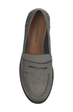 Lucky Brand Floriss Moc Toe Penny Loafer