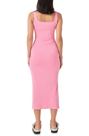 GREY LAB Sleeveless Woven Dress - Pink