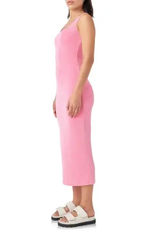 GREY LAB Sleeveless Woven Dress - Pink