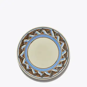 Tory Burch Mochaware Dinner Plate, Set Of 2 - Brown/blue