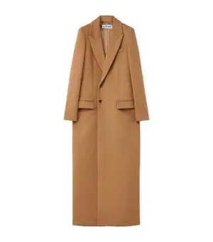 Loewe Wool-cashmere Long Coat