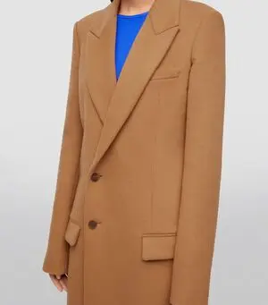 Loewe Wool-cashmere Long Coat