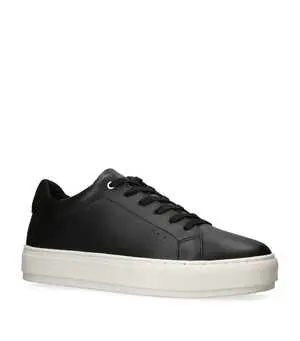 Kurt Geiger Leather Laney Sneakers - Black