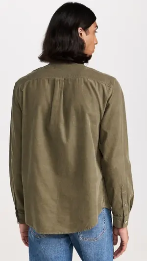 FRAME Double Pocket Micro Cord Shirt