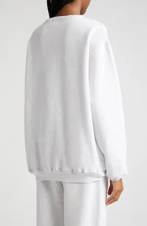THE MAYFAIR GROUP Gender Inclusive Empathy Always Embroidered Crewneck Sweatshirt