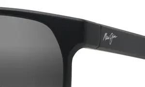 Maui Jim Pailolo Rectangular Sunglasses - Black