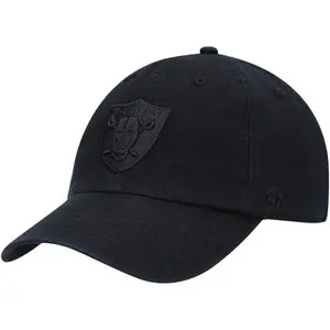 '47 47 Las Vegas Raiders Tonal Clean Up Adjustable Cap - Black