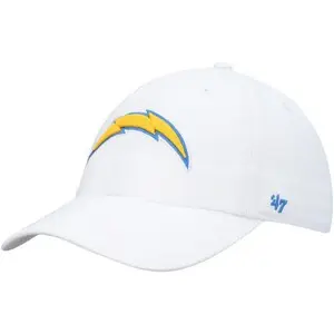 '47 Los Angeles Chargers Clean Up Adjustable Hat - White