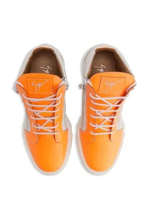 GIUSEPPE ZANOTTI Frankie Leather Sneakers
