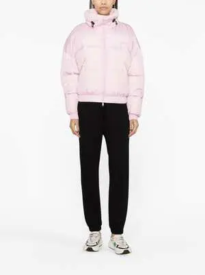 MSGM Funnel Neck Quilted Padded Jacket