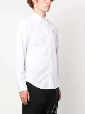 DIESEL® S-benny-a Logo-appliqué Shirt - White