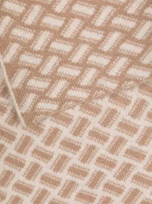 DRUMOHR Graphic-print Cashmere Scarf