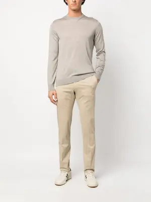 Incotex Pressed-crease Slim-cut Chinos