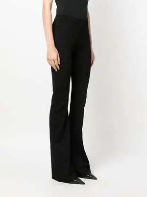 Versace Greca Knit Flared Trousers