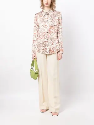 REJINA PYO Kora Printed Blouse