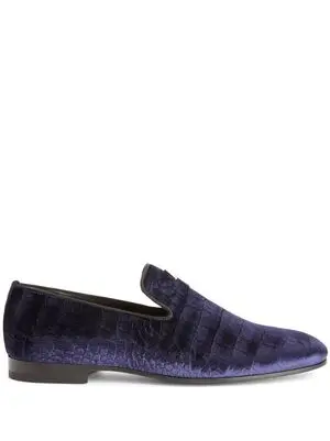 Giuseppe Zanotti Croc Effect Shoes For Men