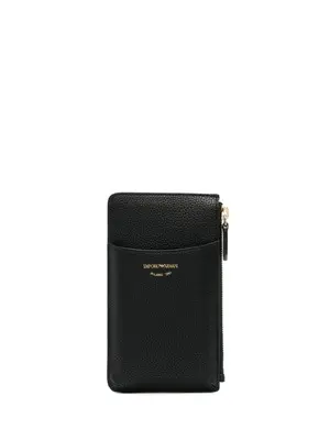 Emporio Armani Myea Zipped Purse - Black