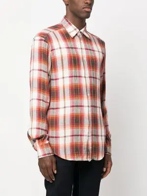 Barena Venezia Plaid-check Pattern Shirt
