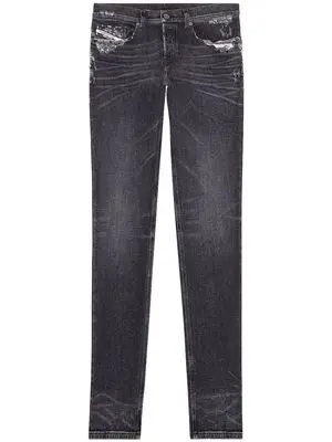 DIESEL® 2023 D-finitive 09g23 Tapered Jeans - Grey