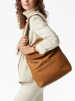 Shinola The Convertible Grained-leather Backpack