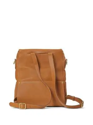 Shinola The Convertible Grained-leather Backpack