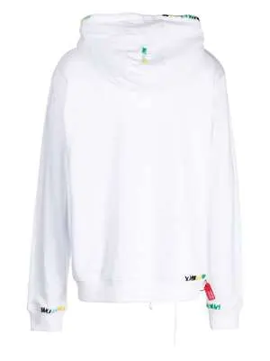 MOSTLY HEARD RARELY SEEN Sneaker-print Cotton Hoodie - White