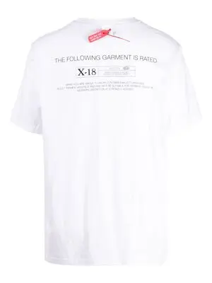 MOSTLY HEARD RARELY SEEN 8-BIT Graphic-print Cotton T-shirt - White