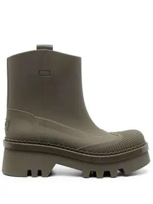 Chloé Raina Ankle Boots - Green