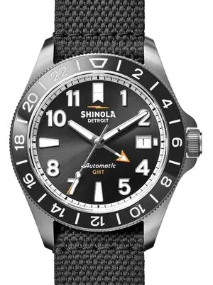 Shinola The Monster Gmt 40mm Bracelet Watch