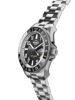Shinola The Monster Gmt 40mm Bracelet Watch