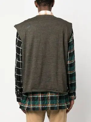Dsquared2 Flap Pocket Crew Neck Vest