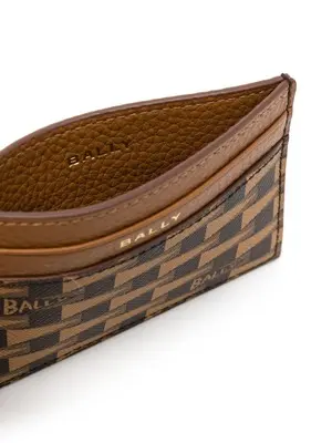 Bally Pennant Leather Cardholder