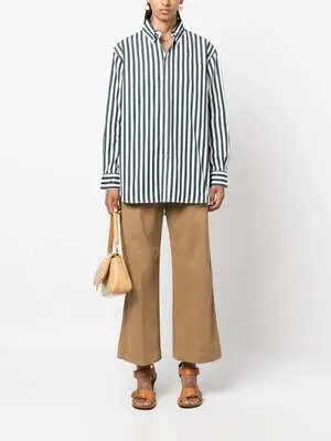 Polo Ralph Lauren High-waisted Cropped Trousers