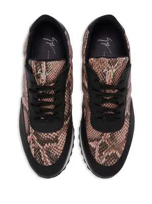 GIUSEPPE ZANOTTI Jimi Low-top Sneakers - Black
