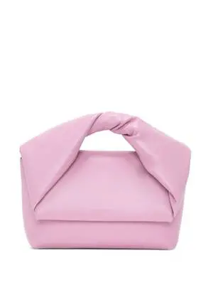 JW Anderson Twisted Leather Shoulder Bag - Pink