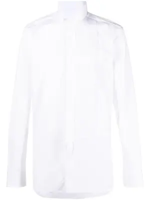 TOM FORD Pleated-bib Cotton Shirt