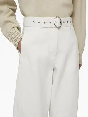 JIL SANDER High-waisted Wide-leg Jeans