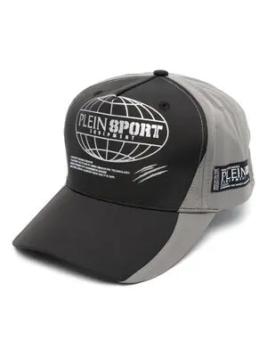 PLEIN SPORT Global Express Edition Baseball Cap - Black