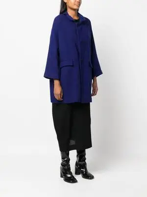 DANIELA GREGIS Bell-sleeves Wool Coat