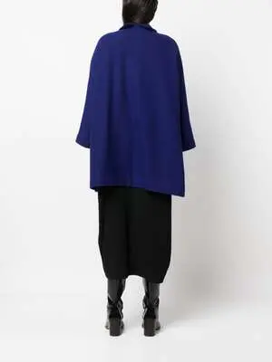 DANIELA GREGIS Bell-sleeves Wool Coat