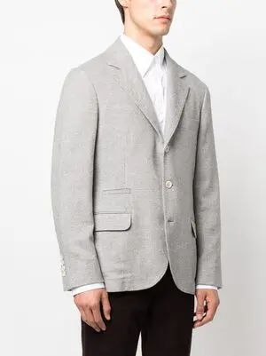 Brunello Cucinelli Single-breasted Notched-lapels Blazer