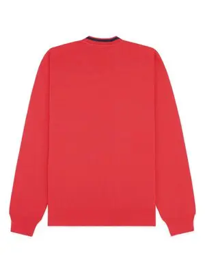 SPORTY & RICH Embroidered-logo Cotton Sweatshirt