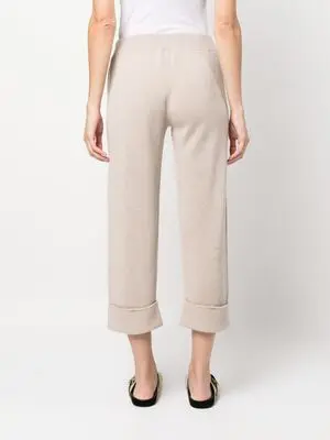 Brunello Cucinelli Drawstring Cropped Track Pants
