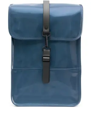 Rains Waterproof Foldover Backpack - Blue