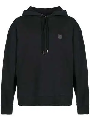 Maison Kitsuné Cotton Hoodie With Fox Motif