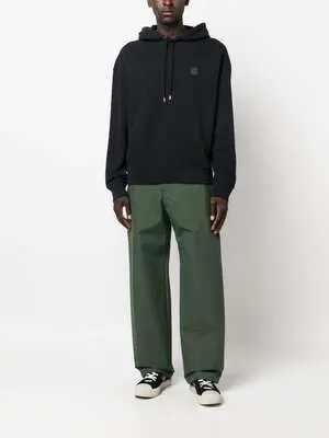 Maison Kitsuné Cotton Hoodie With Fox Motif